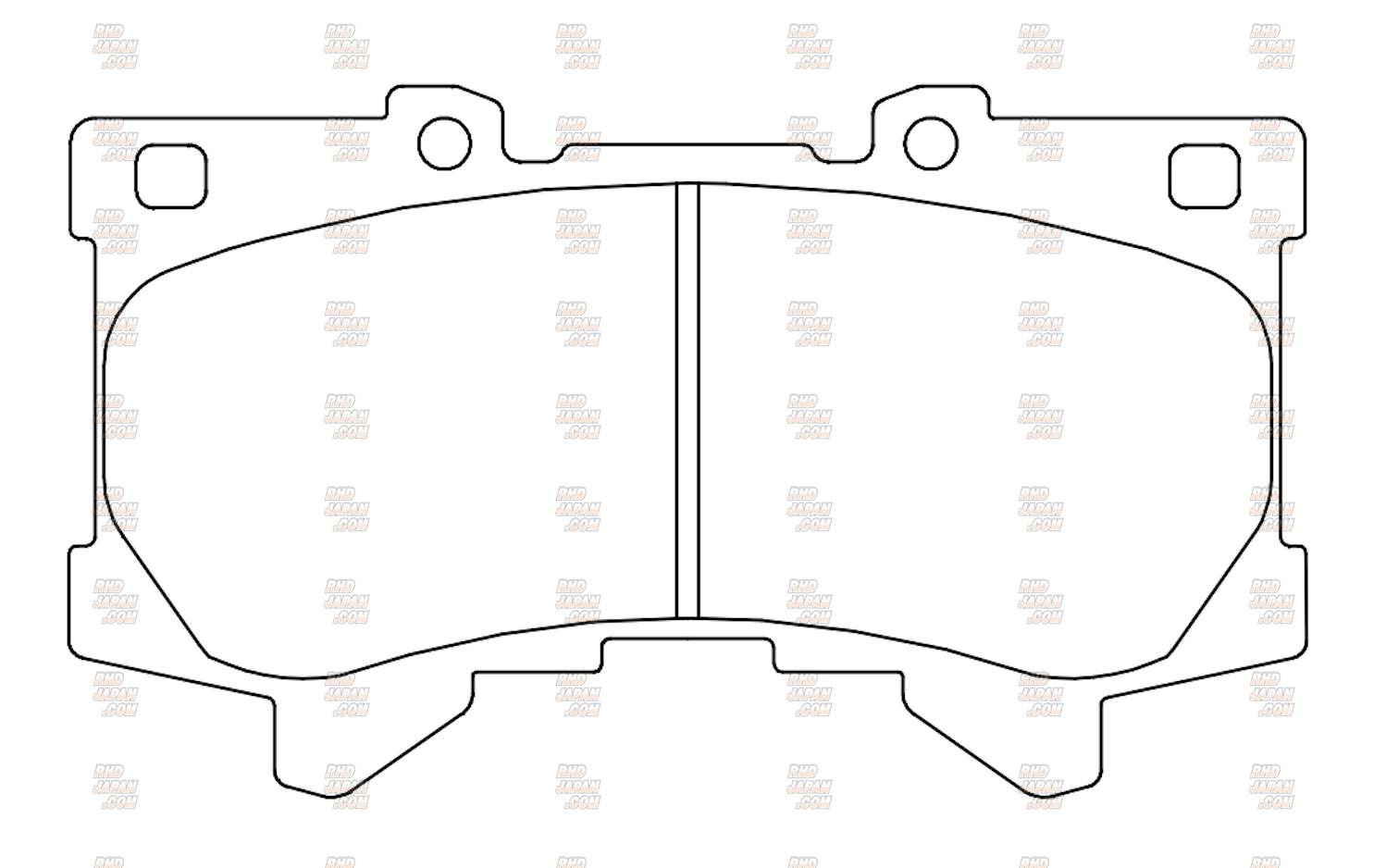 Dixcel High Performance Street & Circuit Brake Pads Set ES Type Front - Land Cruiser 250 / 300 ...